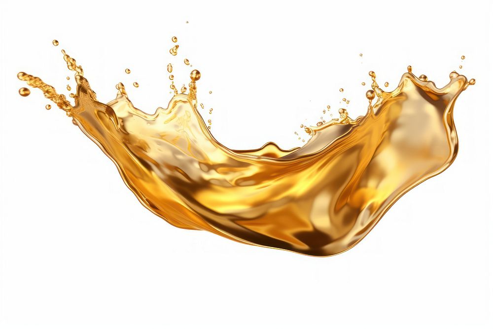 Golden liquid splash art | Free Photo Illustration - rawpixel