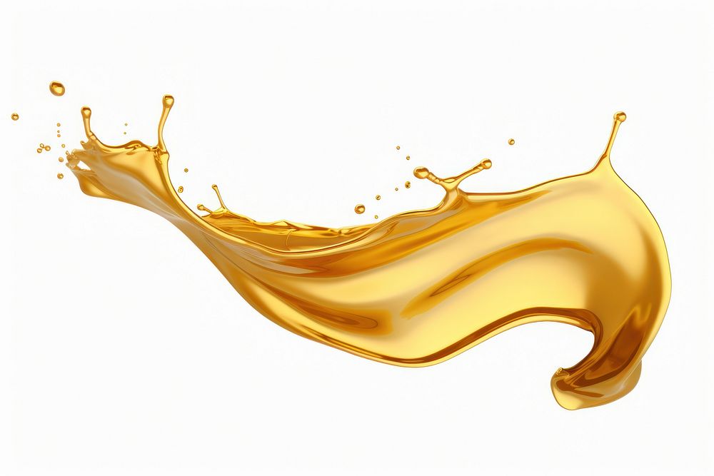 Golden liquid splash art | Free Photo Illustration - rawpixel