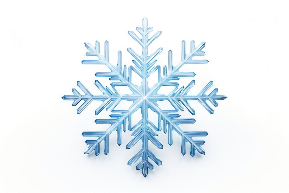 3d snowflake outdoors nature symbol. | Free Photo Illustration - rawpixel