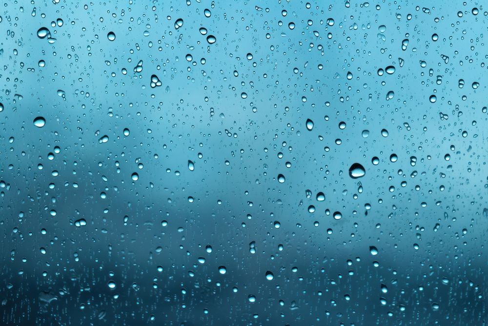 Blue rain drop window texture | Free Photo - rawpixel