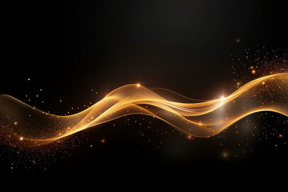 Elegant golden wave background | Free Photo Illustration - rawpixel