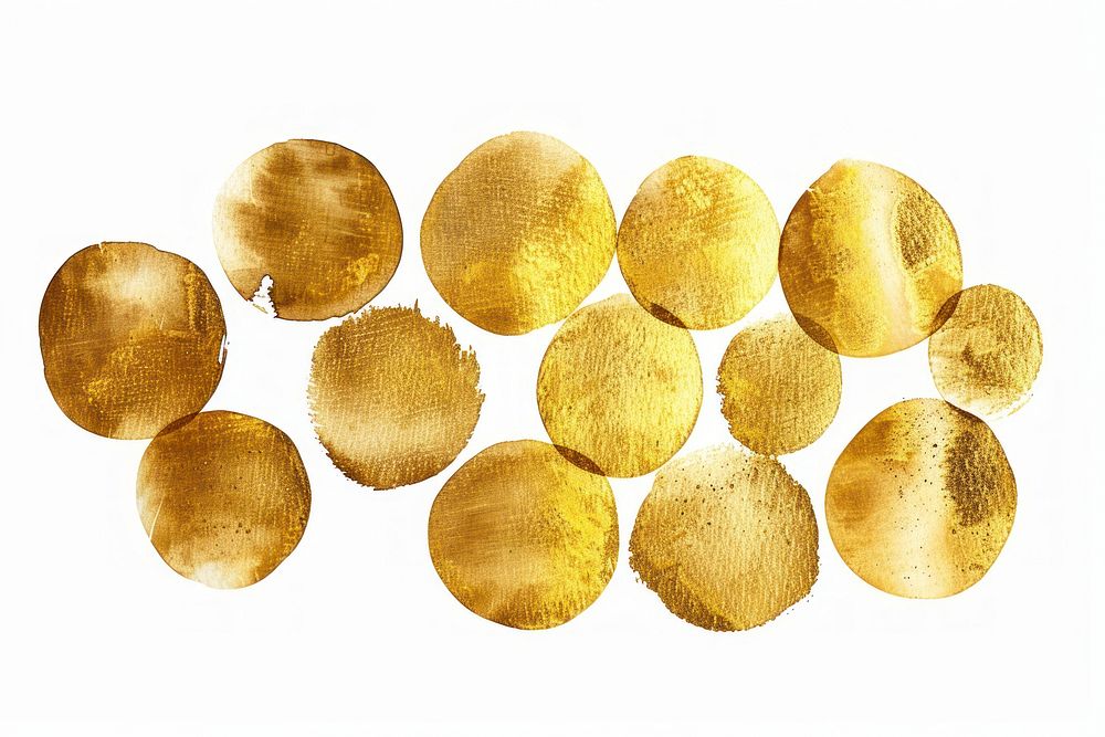 Golden watercolor circle pattern | Free Photo - rawpixel