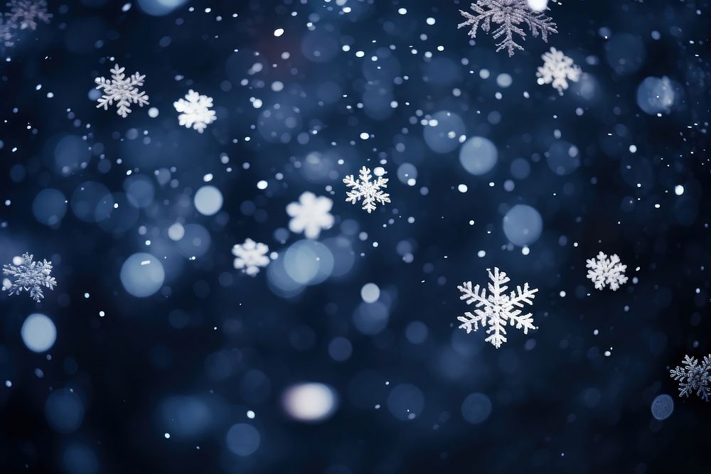 Falling snowflakes effect astronomy outdoors | Free Photo - rawpixel