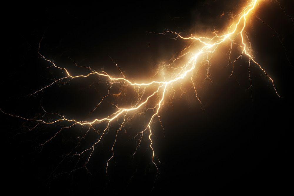 Electric lightning bolt in darkness | Free Photo - rawpixel