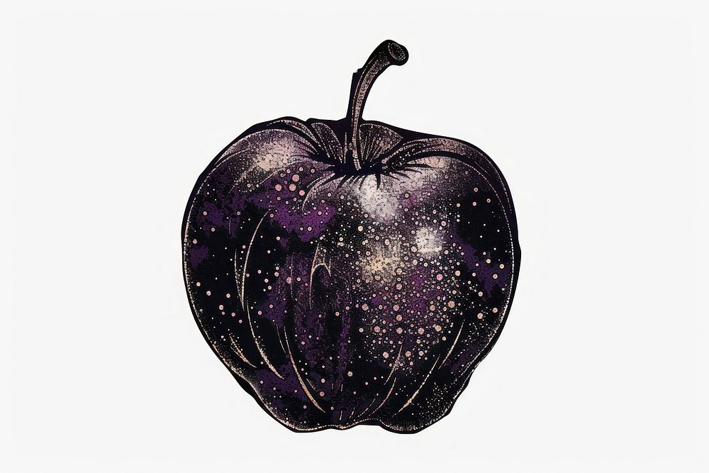 Cosmic apple illustration with stars | Free Photo Illustration - rawpixel