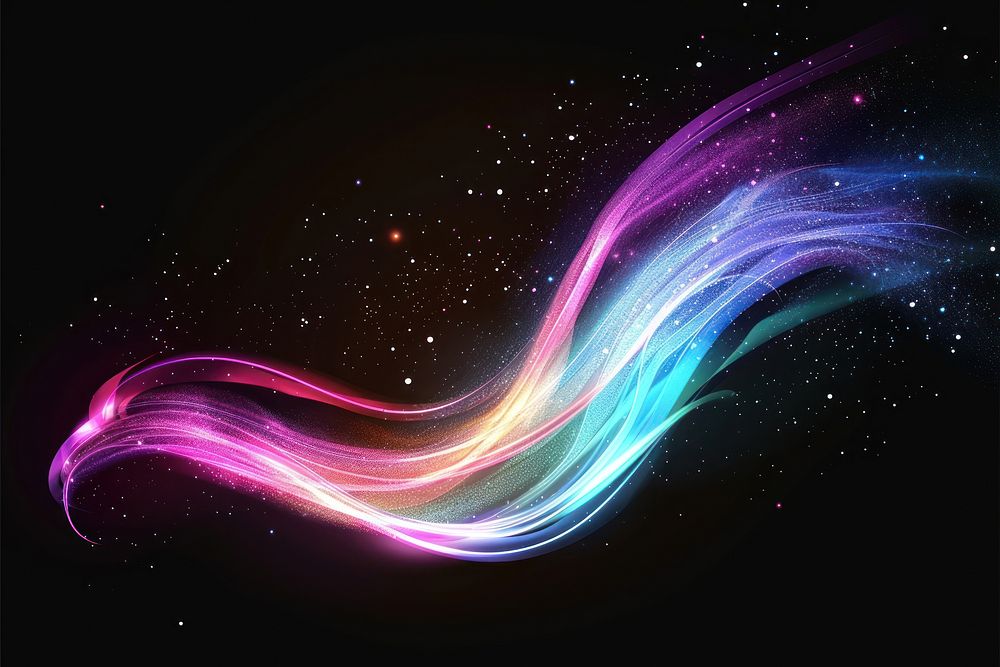 Abstract glowing wind effect astronomy | Free Photo - rawpixel