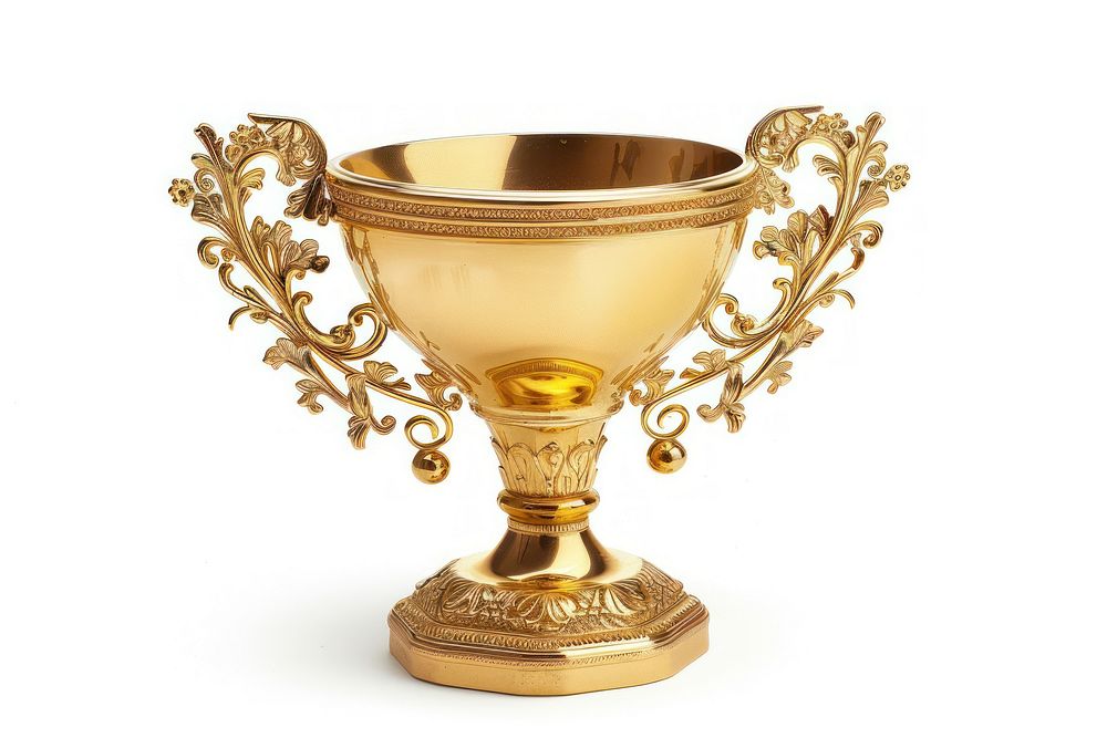 Elegant golden trophy intricate design | Free Photo - rawpixel
