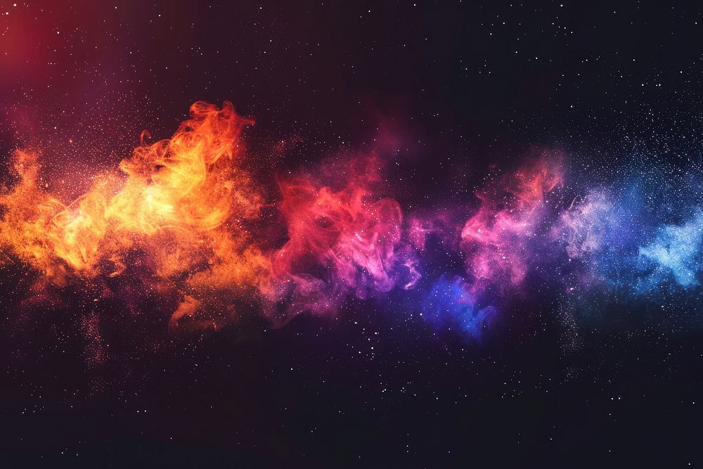 Colorful flares astronomy universe outdoors. | Free Photo - rawpixel