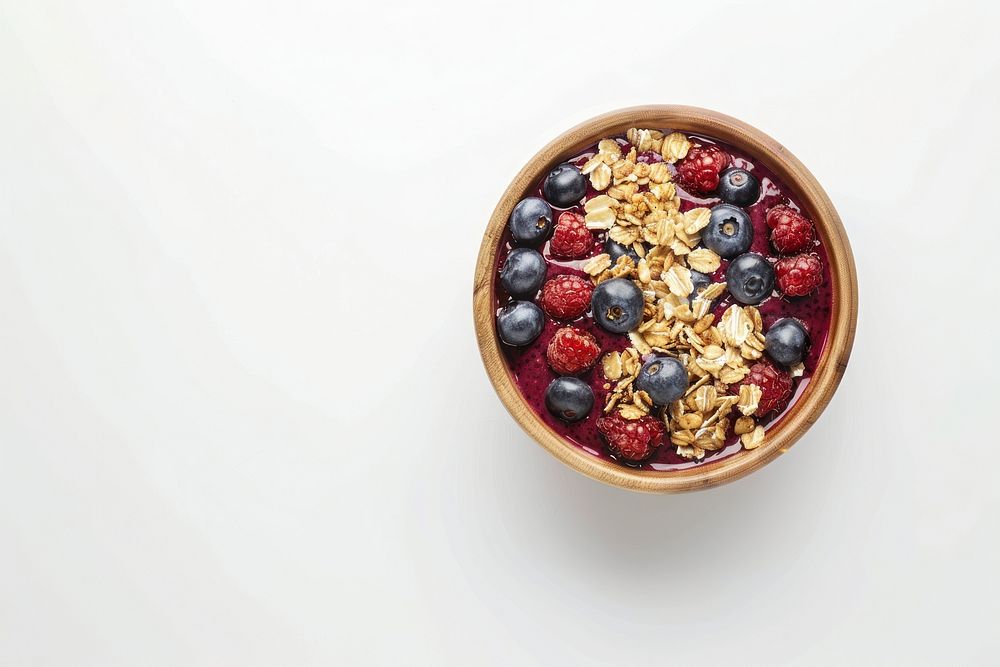 acai bowl produce plate grain. | Free Photo - rawpixel