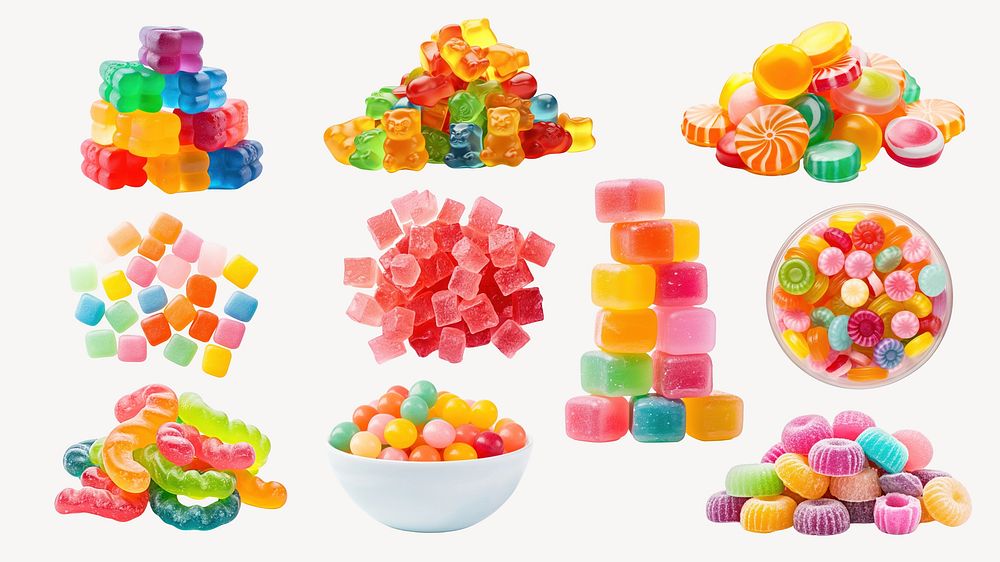 gummy confectionery candy design element | Free Photo - rawpixel