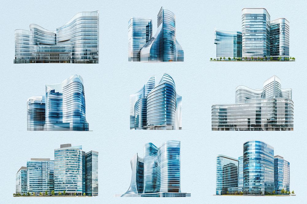 Modern office building design element | Free Photo - rawpixel