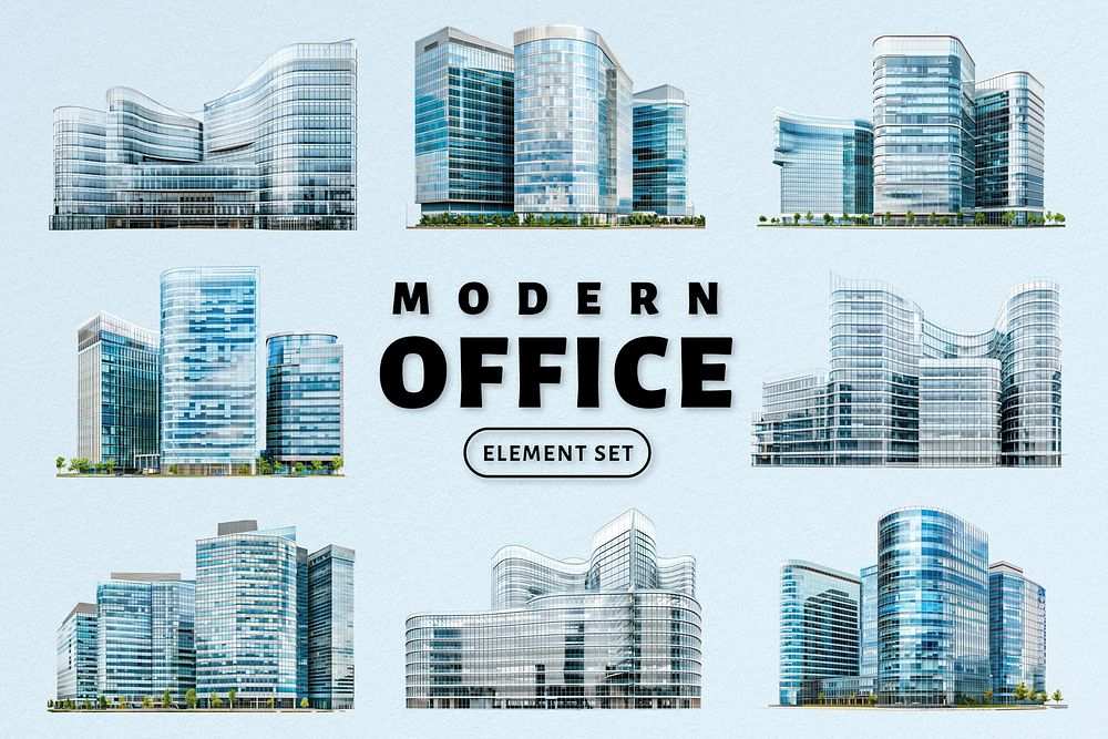Modern office building design element | Free Photo - rawpixel