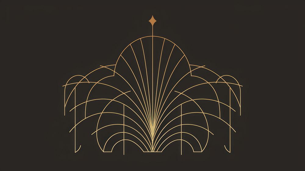 Elegant Art Deco geometric design | Free Photo Illustration - rawpixel