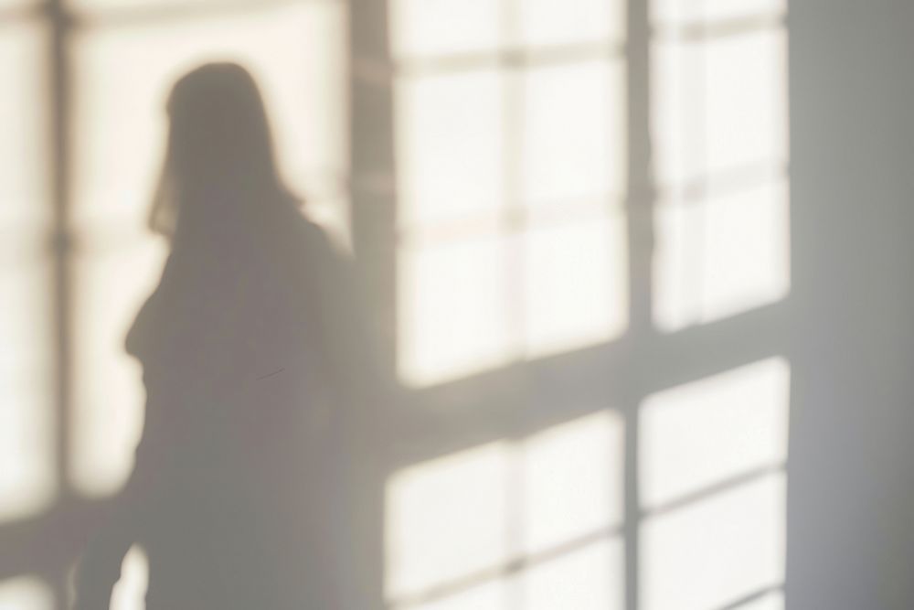 Silhouette shadow person window light | Free Photo - rawpixel