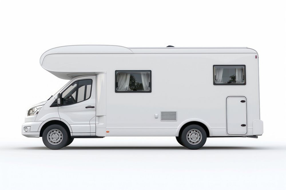 Modern white recreational vehicle | Premium Photo - rawpixel