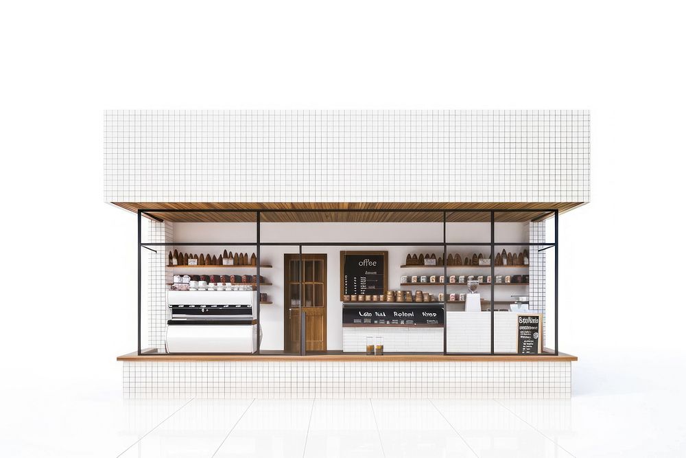 Modern minimalist coffee shop design | Free Photo - rawpixel