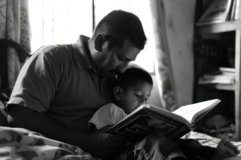 Father reading to child | Free Photo - rawpixel
