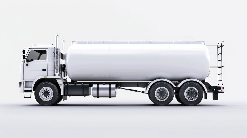 White fuel tanker truck | Free Photo - rawpixel