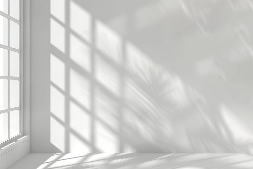 Sunlit window shadows on wall | Premium Photo - rawpixel