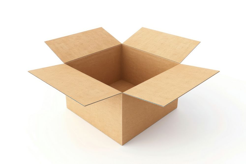 Open cardboard box isolated white | Free Photo - rawpixel