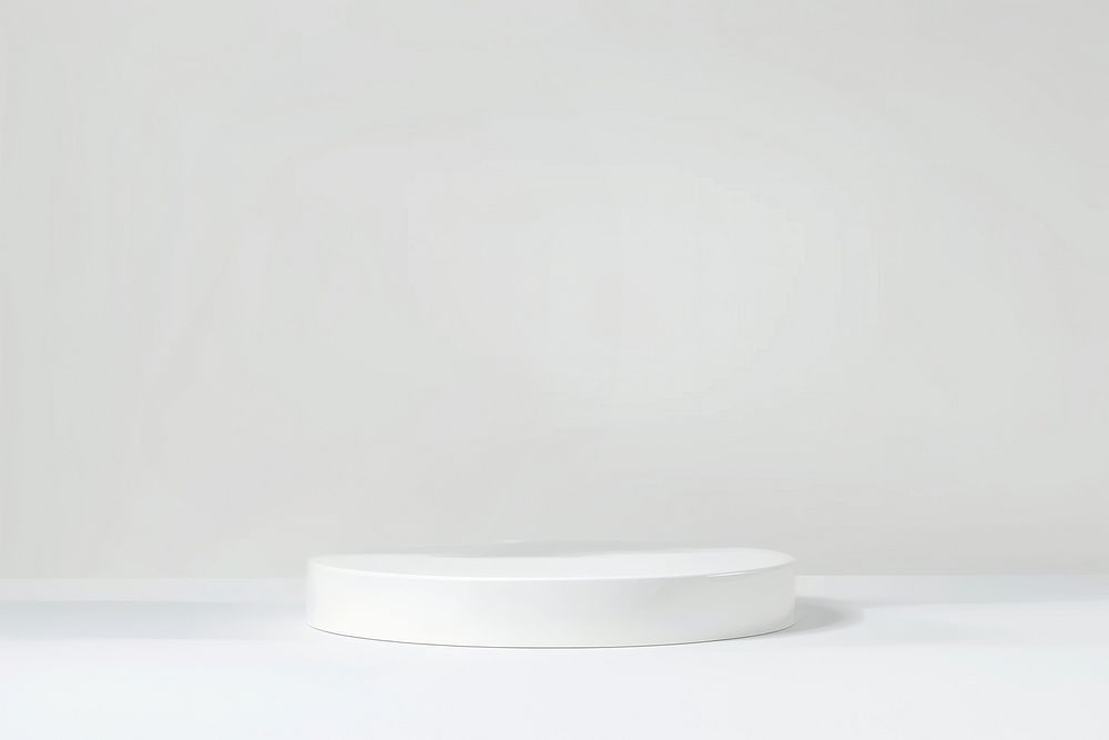 Minimalist white round display platform | Free Photo - rawpixel