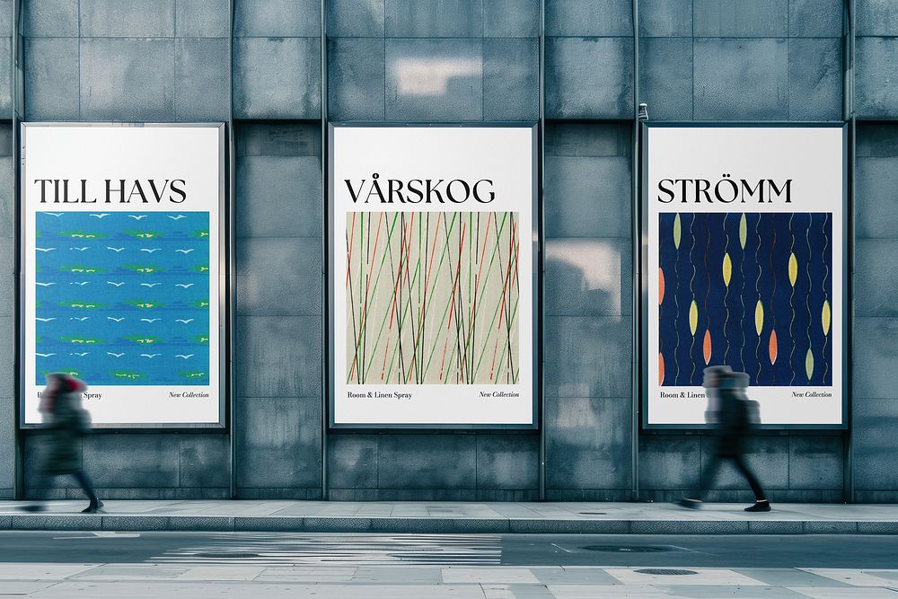 Modern street posters display art | Premium Photo - rawpixel
