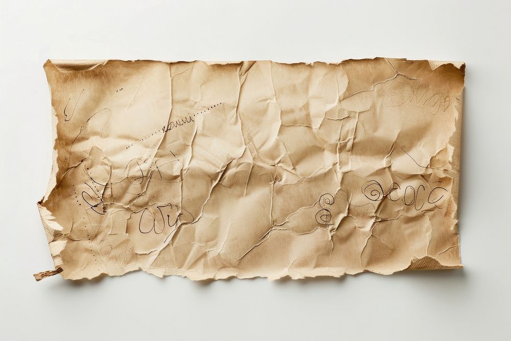 Aged crumpled parchment paper | Free Photo - rawpixel