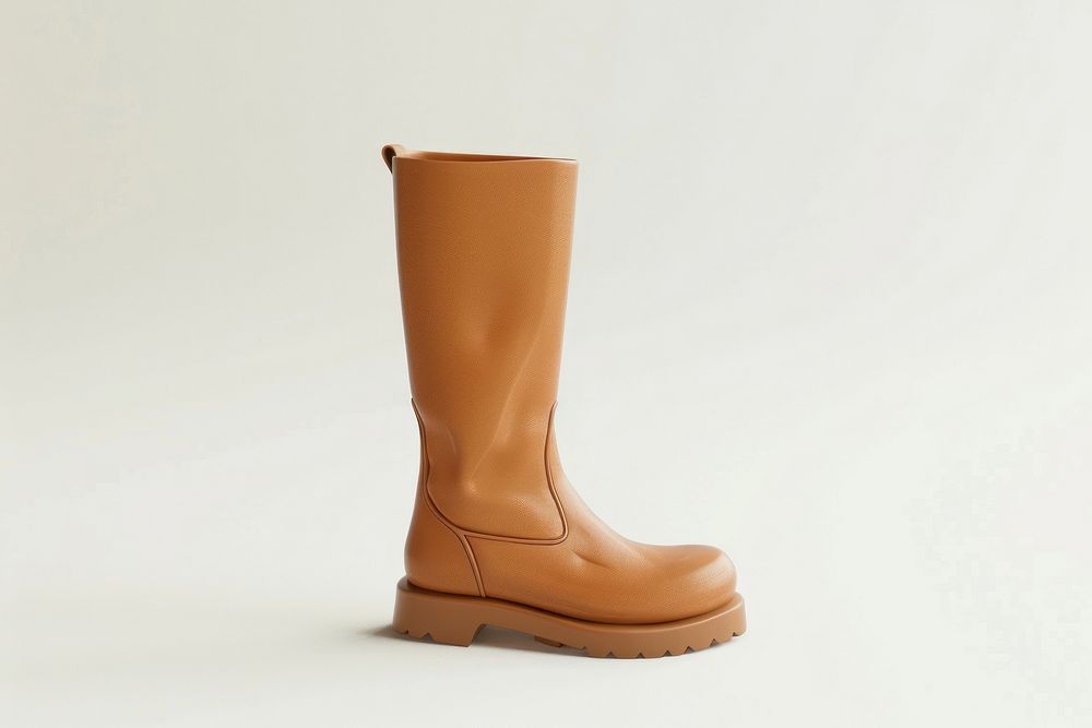 Stylish brown leather boot | Free Photo - rawpixel