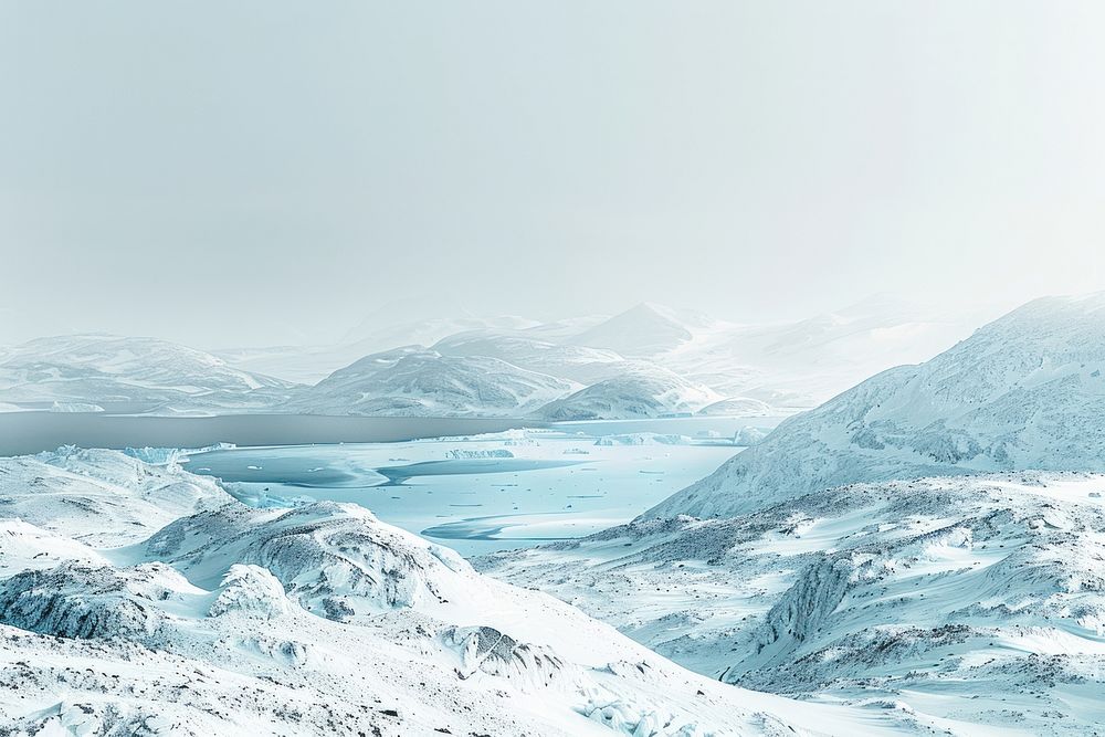 Pristine Arctic snowy landscape | Free Photo - rawpixel