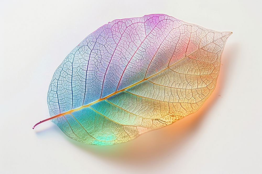 Colorful translucent leaf art | Free Photo - rawpixel
