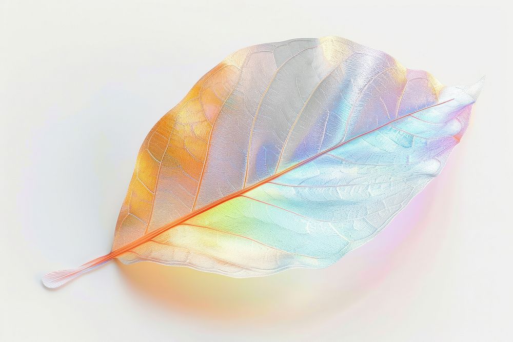 Iridescent leaf with vibrant colors | Free Photo - rawpixel