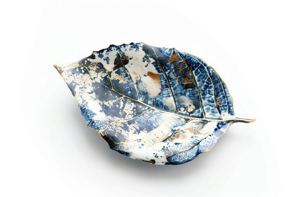 Artistic ceramic leaf plate | Free Photo - rawpixel