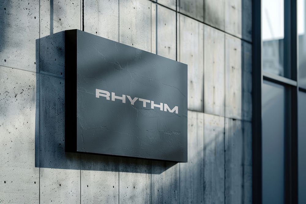 Outdoor wall sign mockup psd | Premium PSD Mockup - rawpixel