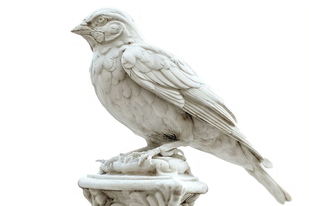 Elegant marble bird sculpture | Free Photo - rawpixel