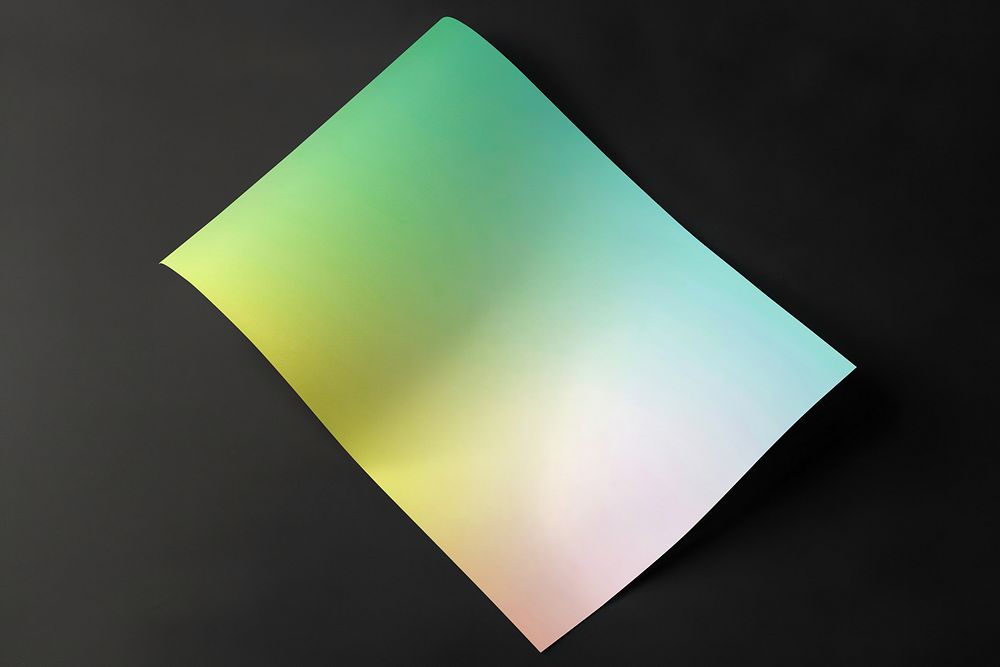 flatlay gradient blank paper | Premium Photo - rawpixel
