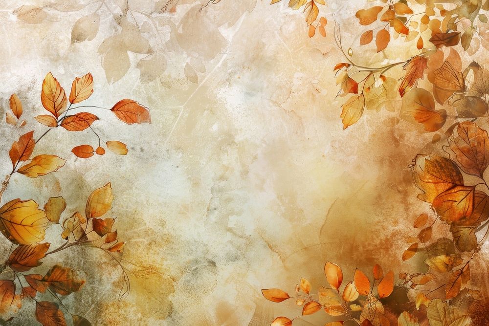 Autumn leaves abstract background | Free Photo Illustration - rawpixel