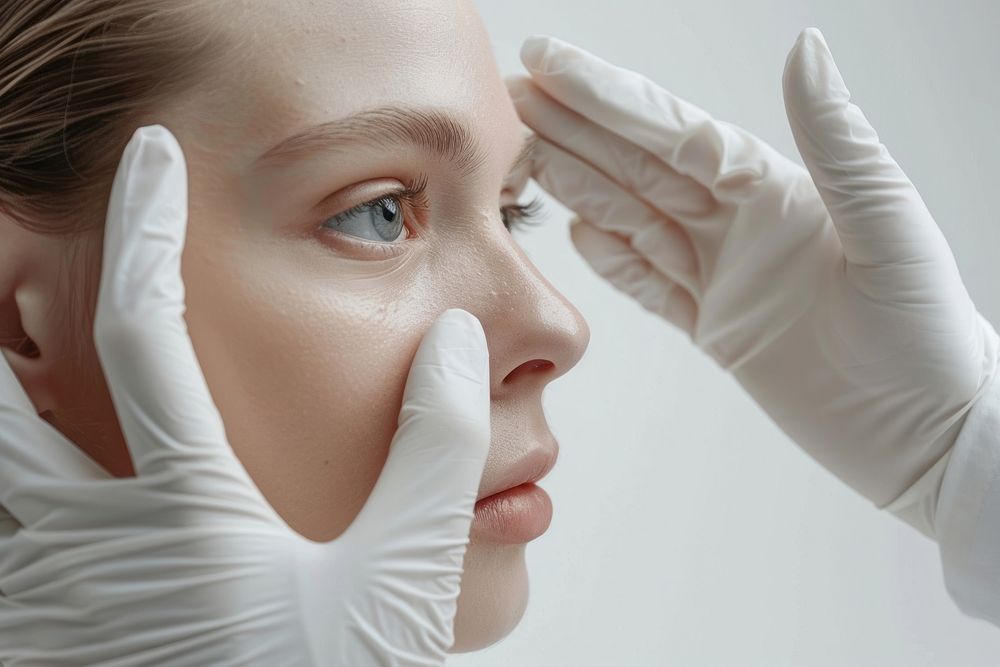 Facial examination by medical professional | Free Photo - rawpixel