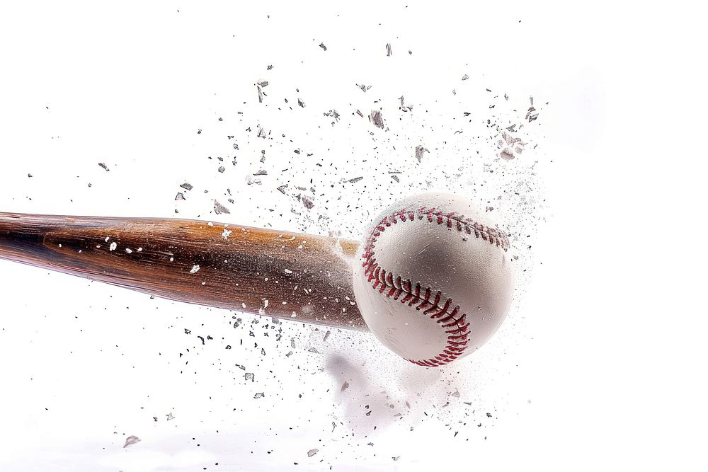 Baseball bat hitting ball impact | Free Photo - rawpixel