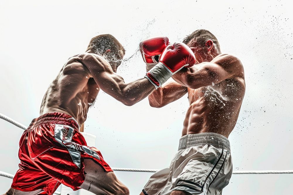 Intense boxing match in action | Free Photo - rawpixel