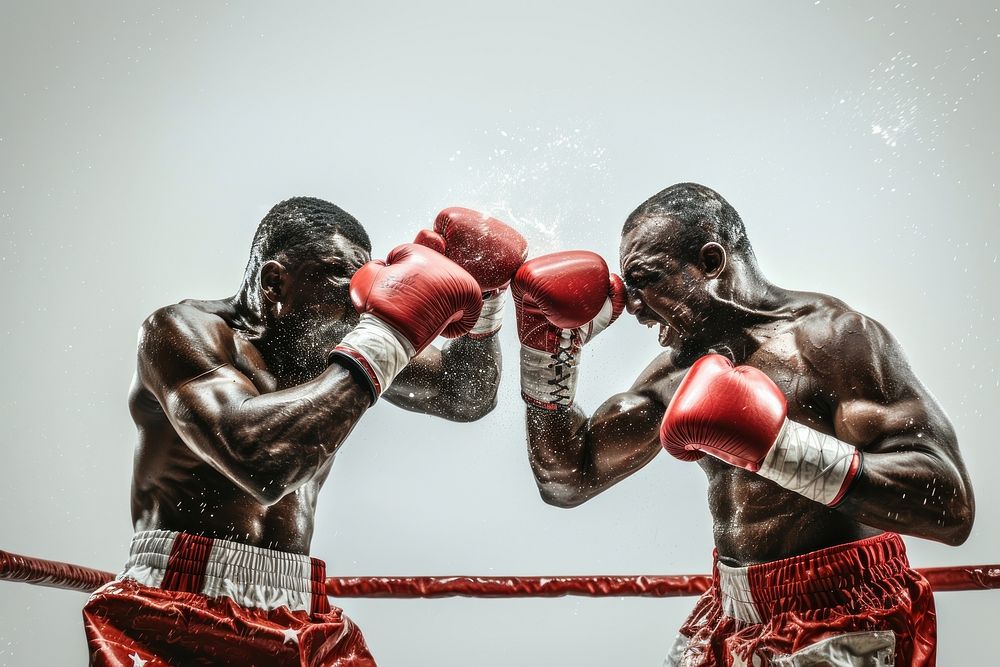 Intense boxing match action scene | Free Photo - rawpixel