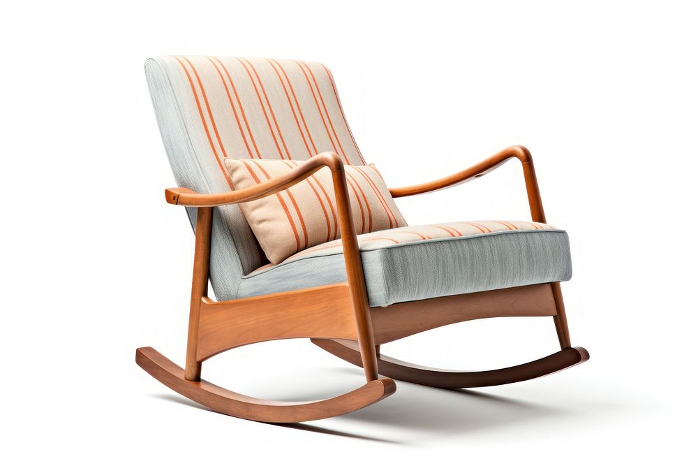 Modern wooden rocking chair | Free Photo - rawpixel