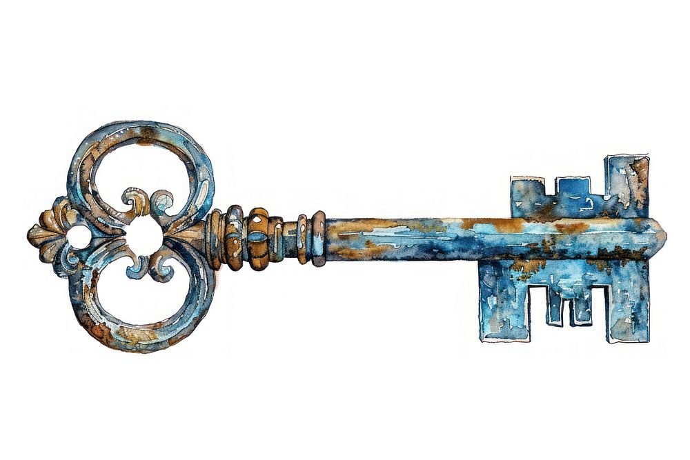 Dark academia inspired gothic key | Free Photo Illustration - rawpixel