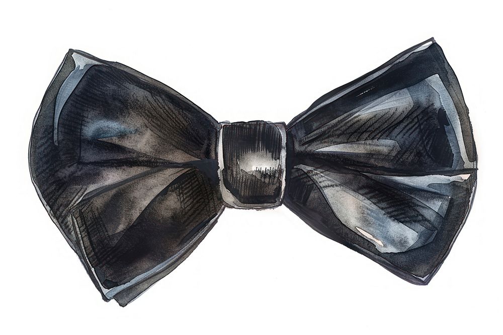 Dark academia inspired black bow | Free Photo Illustration - rawpixel