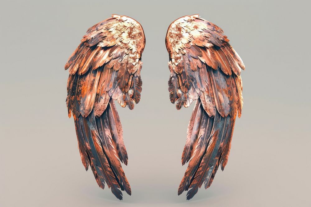 Rustic angel wings decor | Free Photo - rawpixel