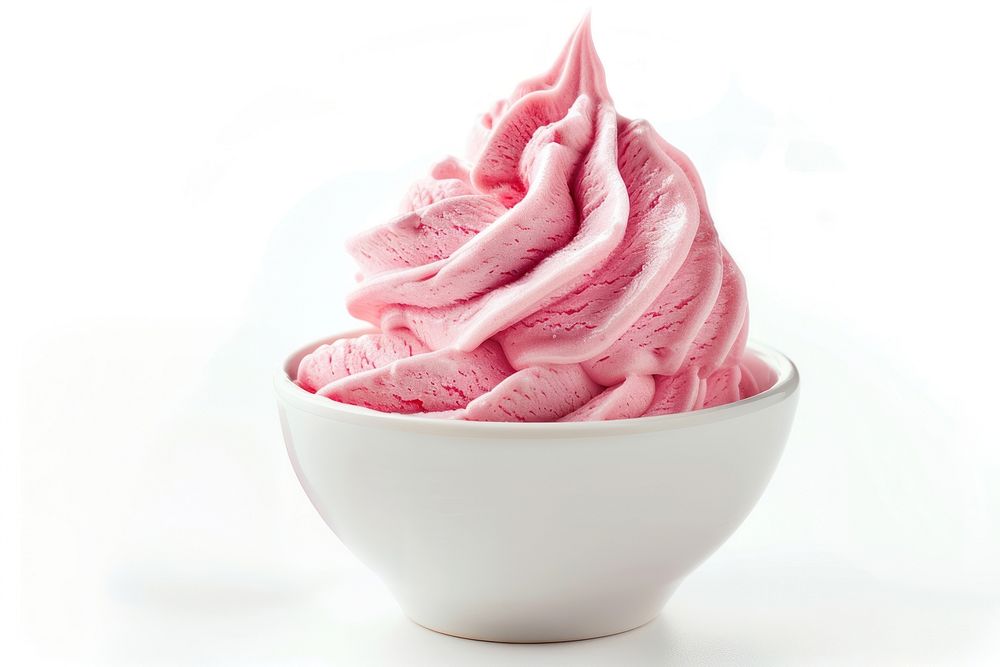 Pink whip cream dessert creme | Free Photo - rawpixel