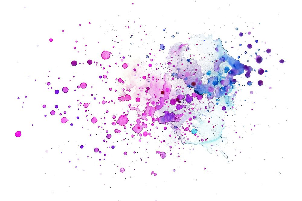 Pastel pink purple paint splatter | Free Photo - rawpixel