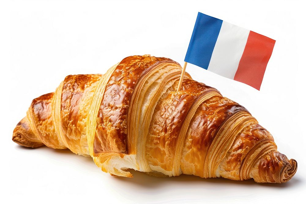 French croissant with national flag | Free Photo - rawpixel