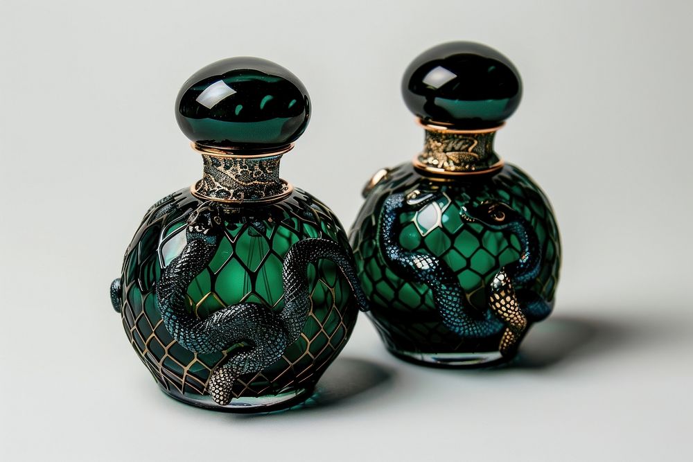 Goth vintage perfume bottles cosmetics | Free Photo - rawpixel
