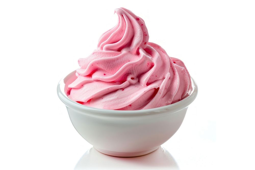 Pink whip cream dessert creme | Free Photo - rawpixel