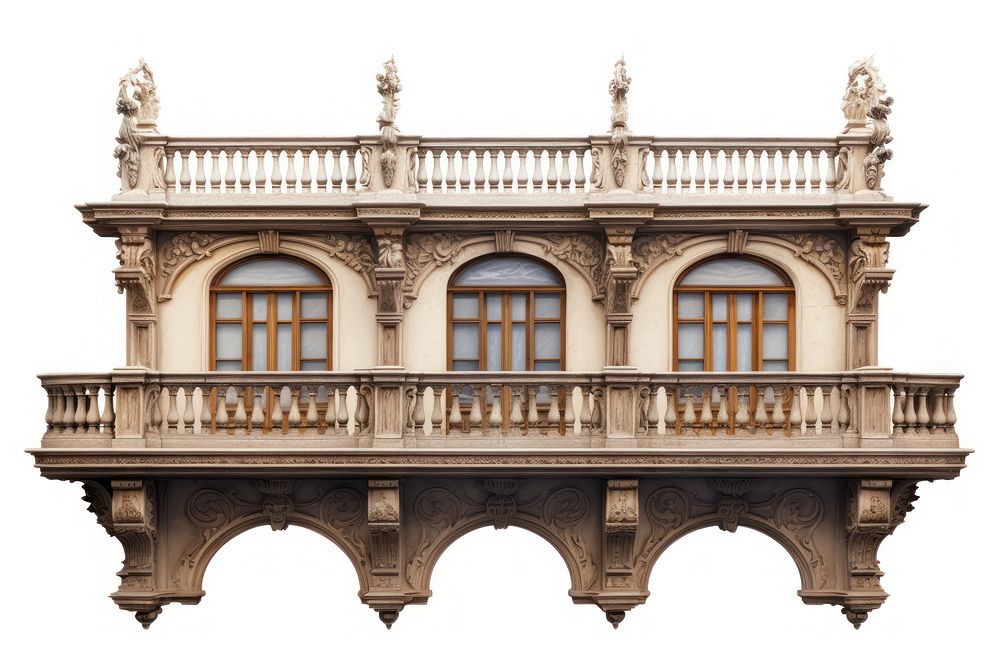 Ornate historic balcony architecture | Free Photo - rawpixel
